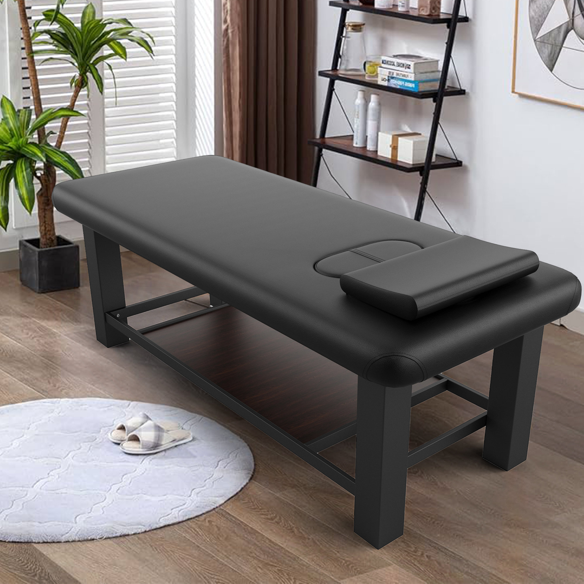 Latitude Run® Clarica 75" Fixed Professional Massage Bed Lash Bed Physical Therapy Bed Tattoo ...